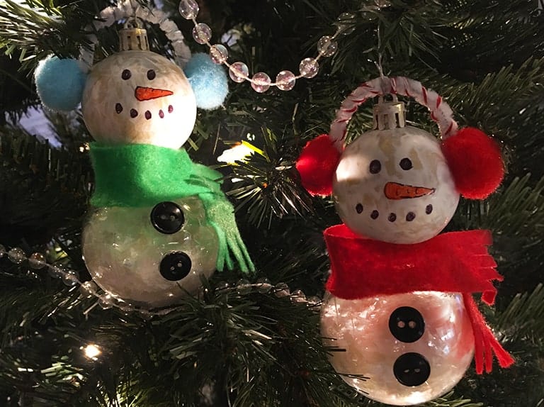 DIY Snowman Ornaments > Craftidly