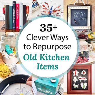 40 Clever Ways to Repurpose Old Kitchen Items