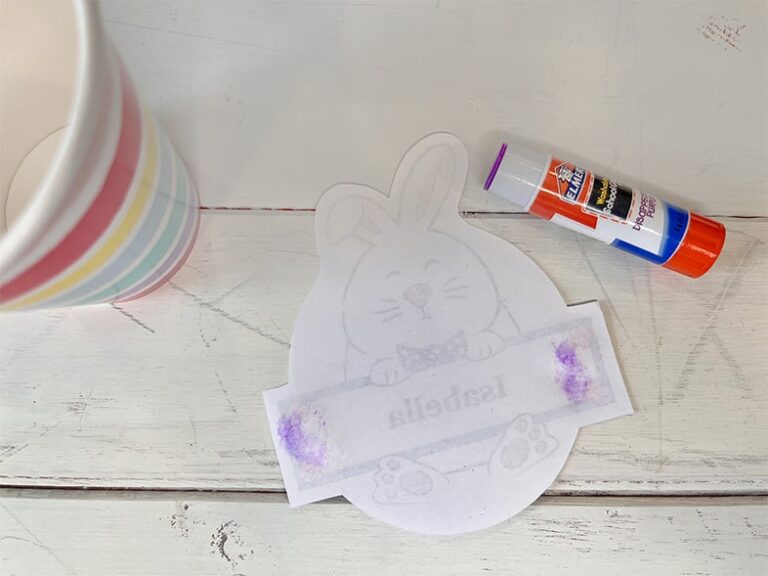 Easter Bunny Treat Cups - Free Printables