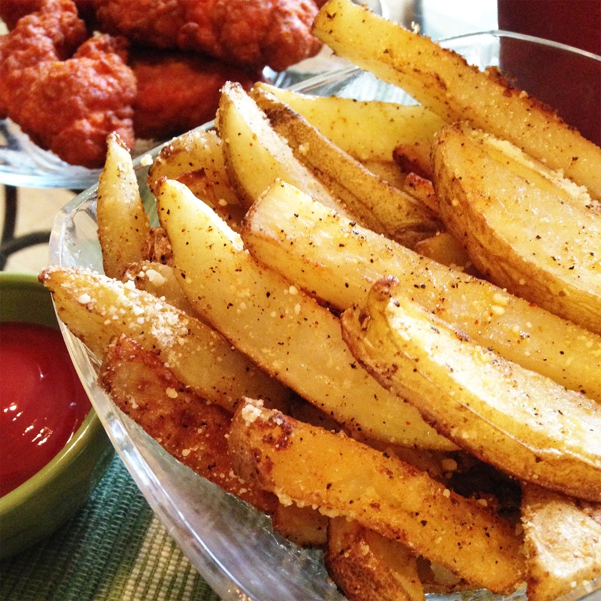 Best Oven Baked Seasoned French Fries at Eva Brown blog