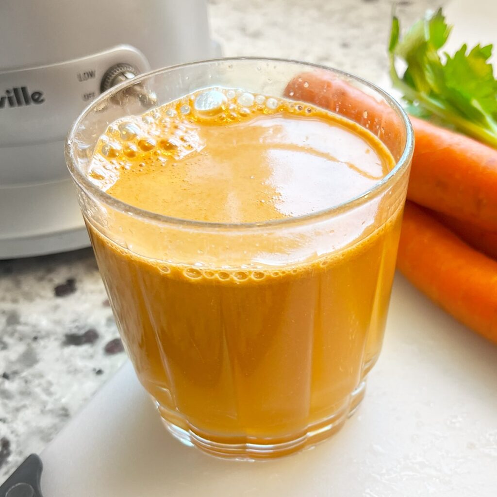 Tangy Sweet Carrot Juice