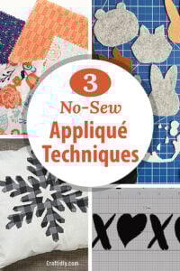 Three Easy No-Sew Appliqué Techniques & Free Patterns